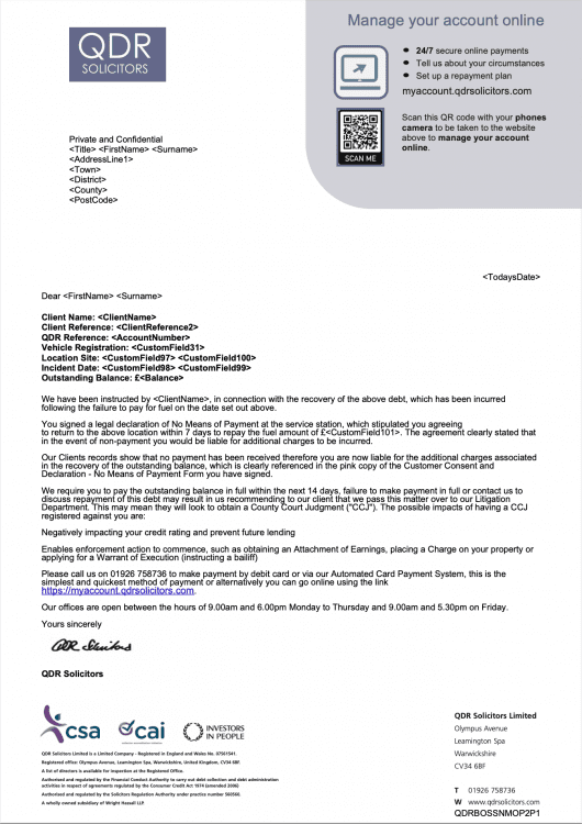 Pay Now - BOSS - British Oil Security Syndicate